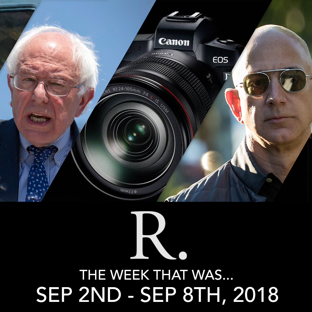 TWTW: September 2nd - September 8th, 2018 - Reckoner