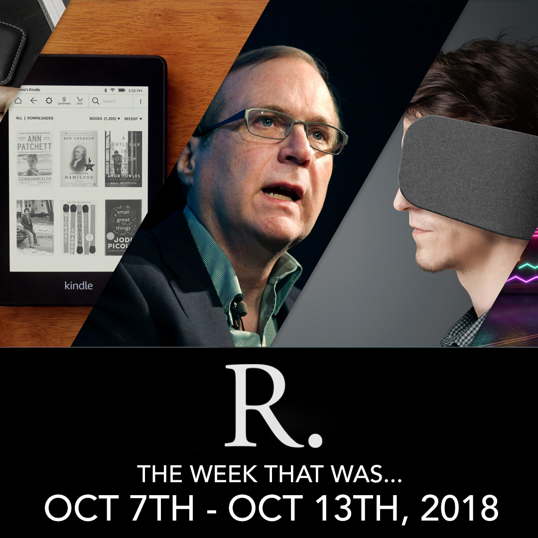 TWTW: October 14th - October 20th, 2018 - Reckoner
